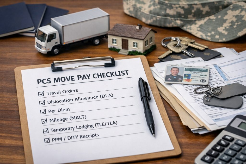 PCS Move Pay Checklist | Military Loop