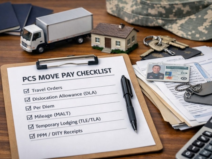 PCS Move Pay Checklist | Military Loop