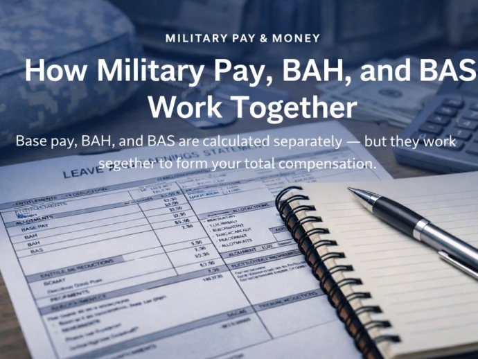 How Military Pay, BAH, and BAS Work Together | Military Loop